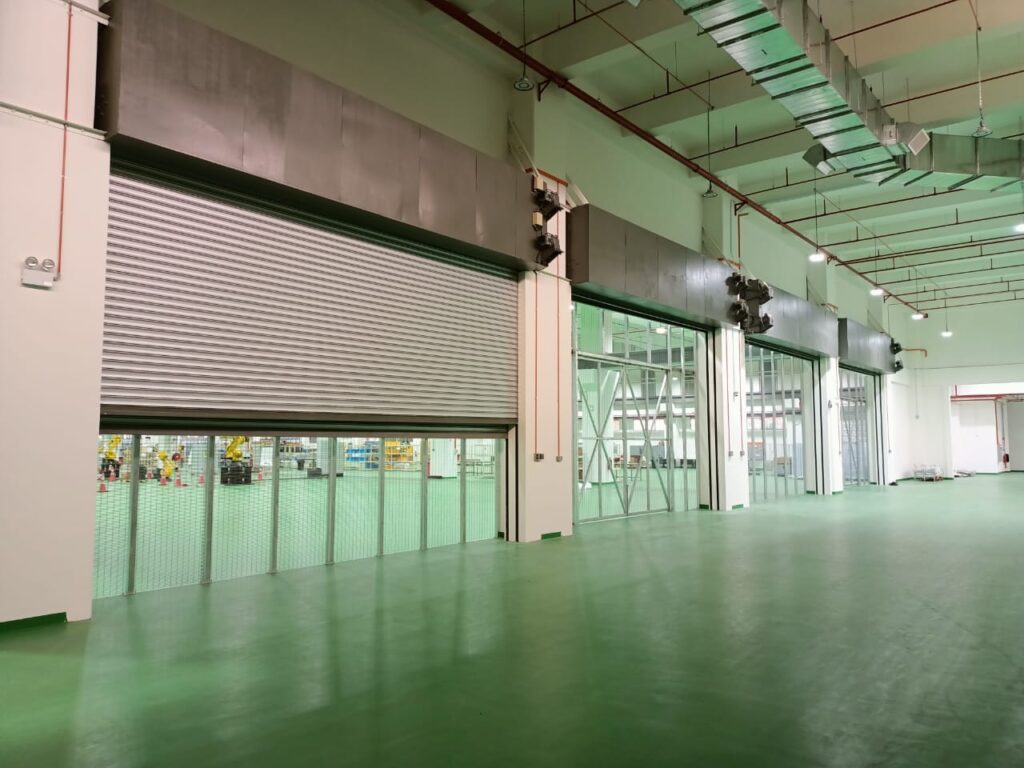 Insulated Fire Rated Roller Shutter - Proactive Shutters